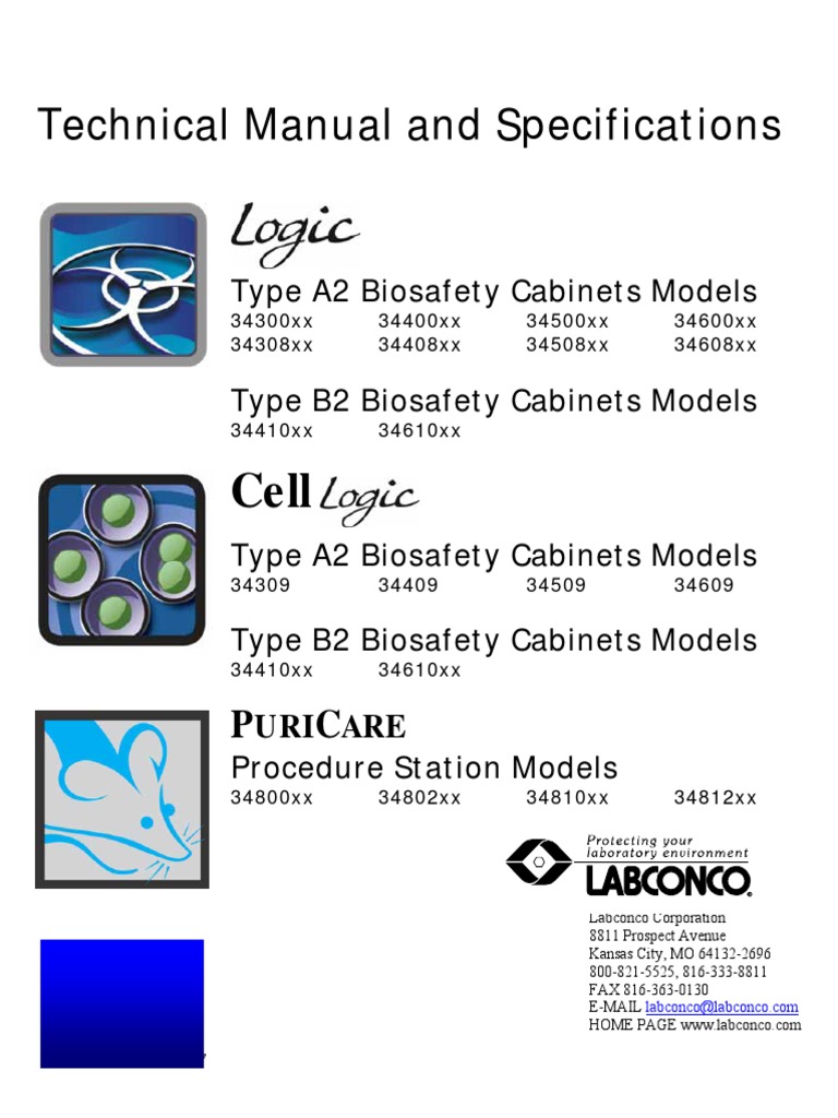 Labconco Logic | PDF | Pressure Measurement | Switch