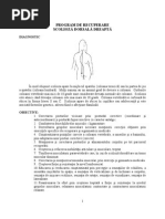 Scolioza Proiect | PDF