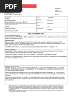 MSDS N2 | PDF | Nitrogen Dioxide | Nitric Acid