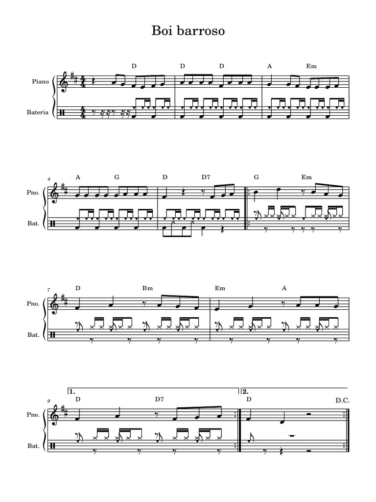 Boi Barroso - Perc | PDF