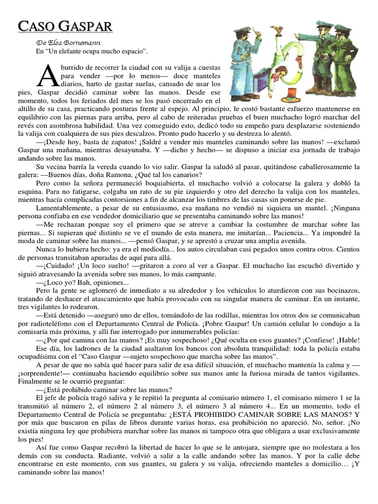 05 Caso Gaspar | PDF | Clásicos