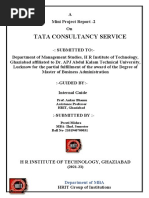 Organizational Structure of TCS | PDF | Organizational Structure ...