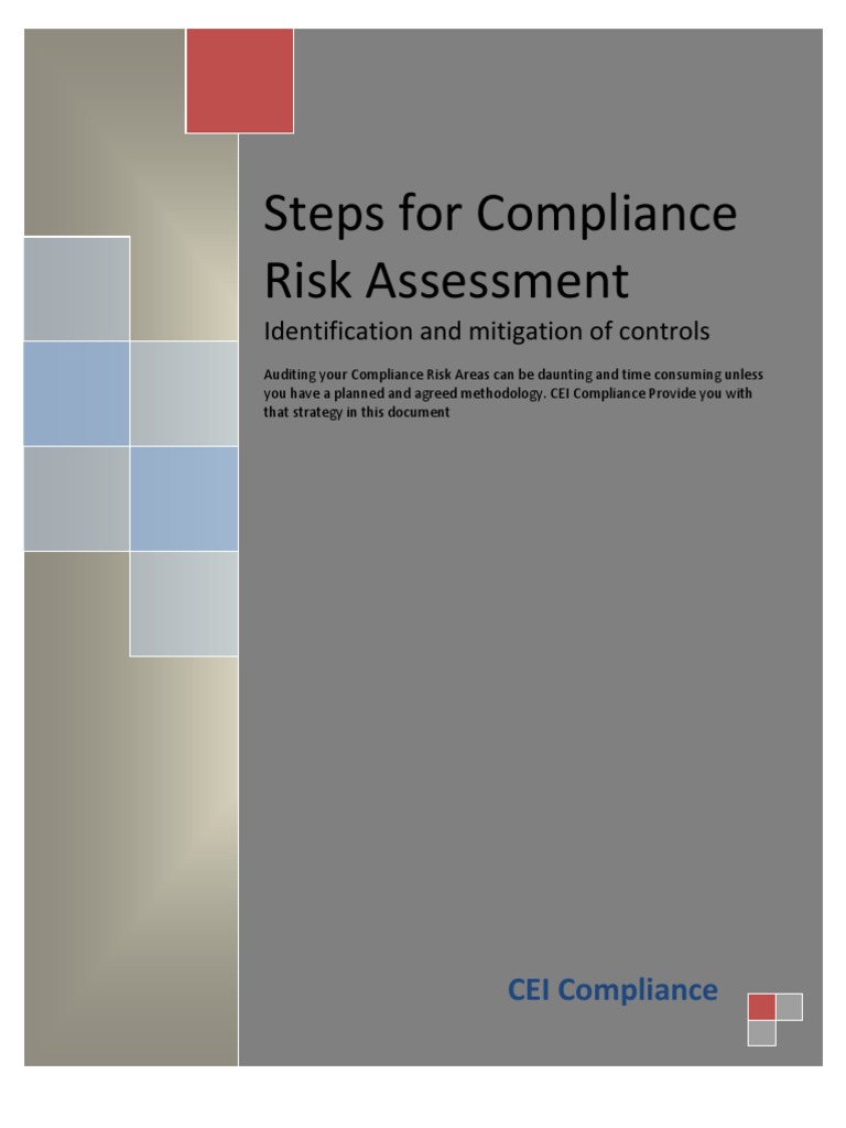 Compliance Risk Assessment | PDF | Financial Services Authority ...