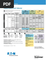 Eaton Clutch Selector Chart Technical Data Sheet en | PDF | Clutch ...