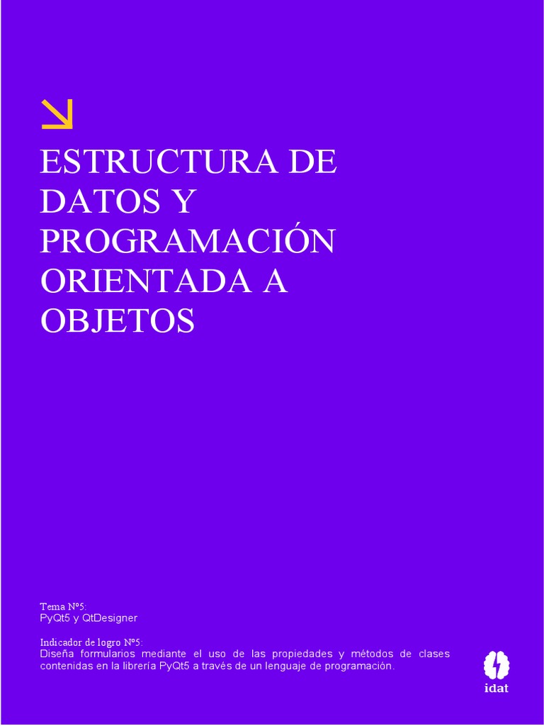 Diseñando interfaces gráficas con PyQt5 y QtDesigner | PDF | Interfaces ...