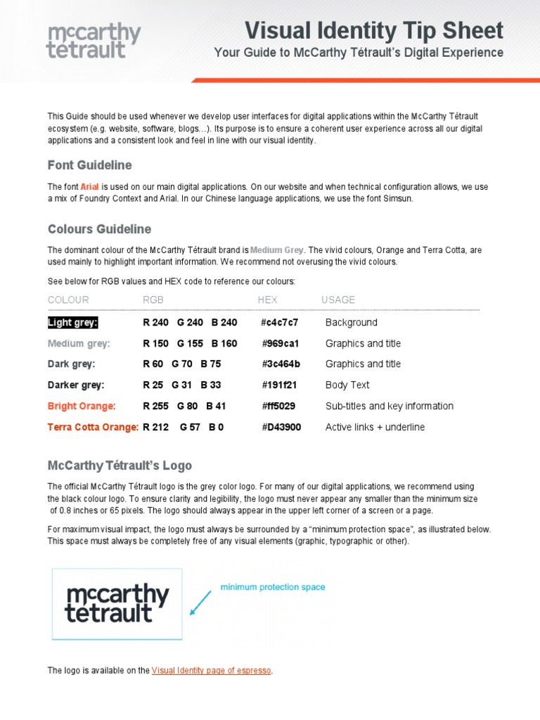 MCT Visual Identity Tip Sheet Digital Display en (45435402.8) | PDF ...