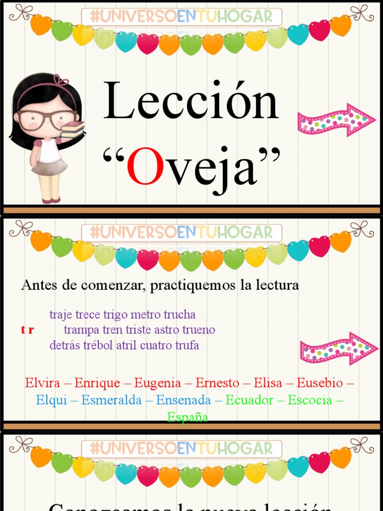 251) UniversoEnTuHogar - Lección Oveja | Descargar gratis PDF | Oveja ...