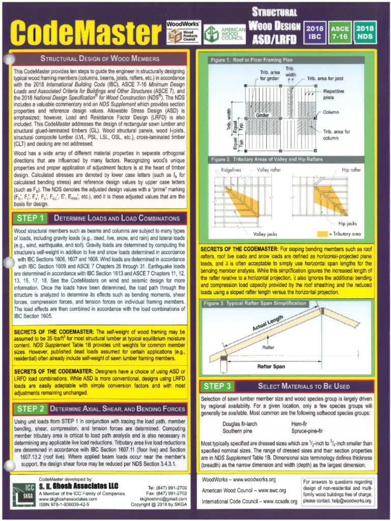 2018 Structural Wood CodeMaster | PDF