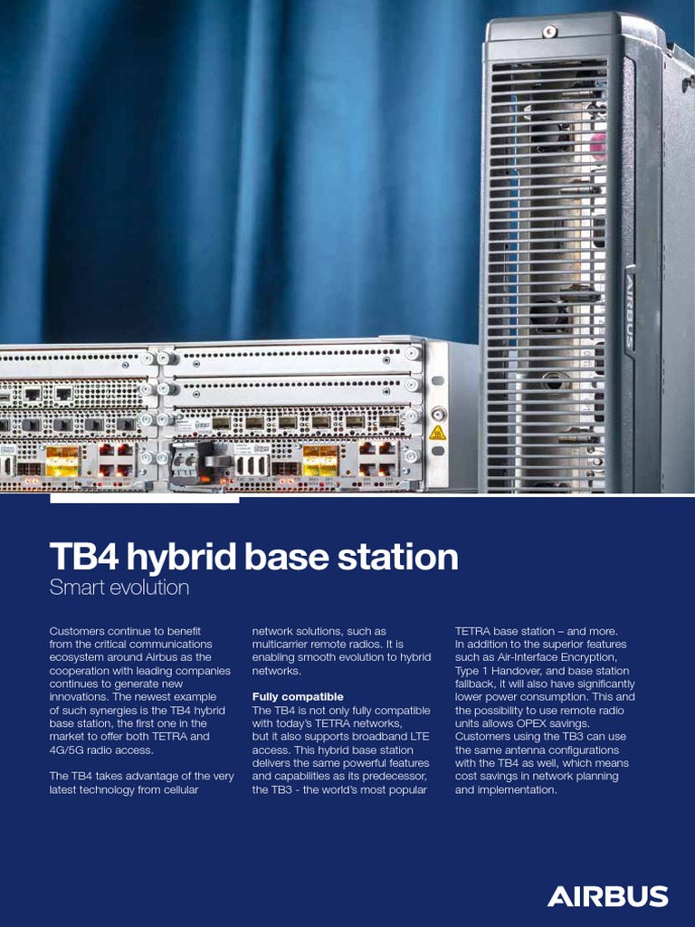 TB4 Hybrid Base Station: Smart Evolution | PDF | 4 G | Radio