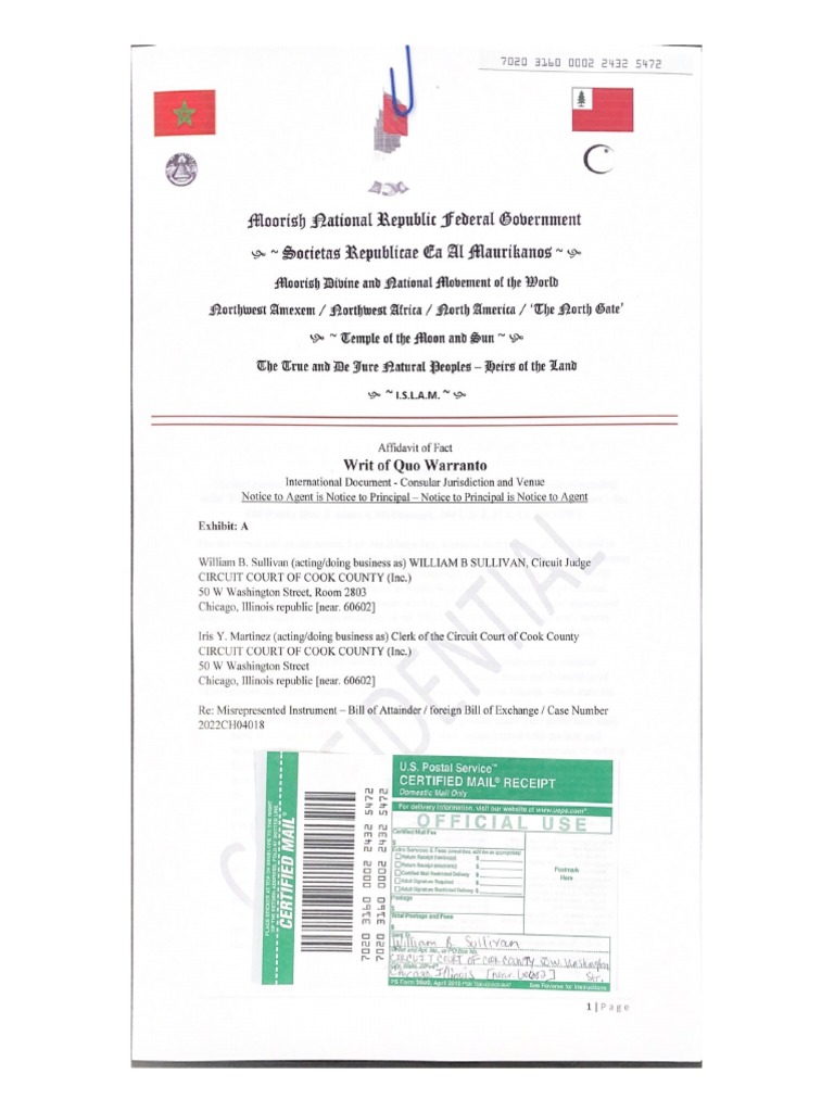 7420 S Bennett (Alleged Case 2022CH04018) - Bindi Boya Bey | PDF