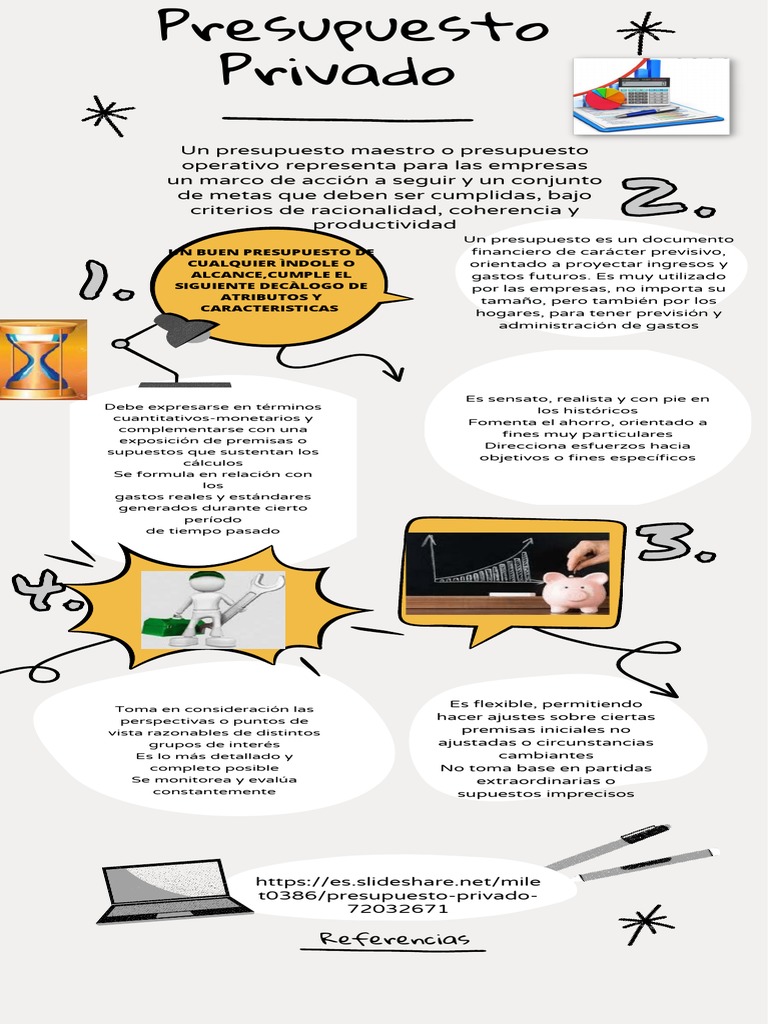 Infografía de Presupuesto | PDF | Presupuesto | Economias