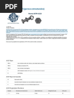 Ficha Tecnica Tornillo Astm A325 | PDF | Tecnología