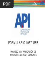 Instructivo Formulario 1057 Santa Fe | PDF | Impuestos | Factura