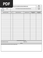 Bitácora de Botiquín de Primeros Auxilios | PDF | Materiales | Equipo ...