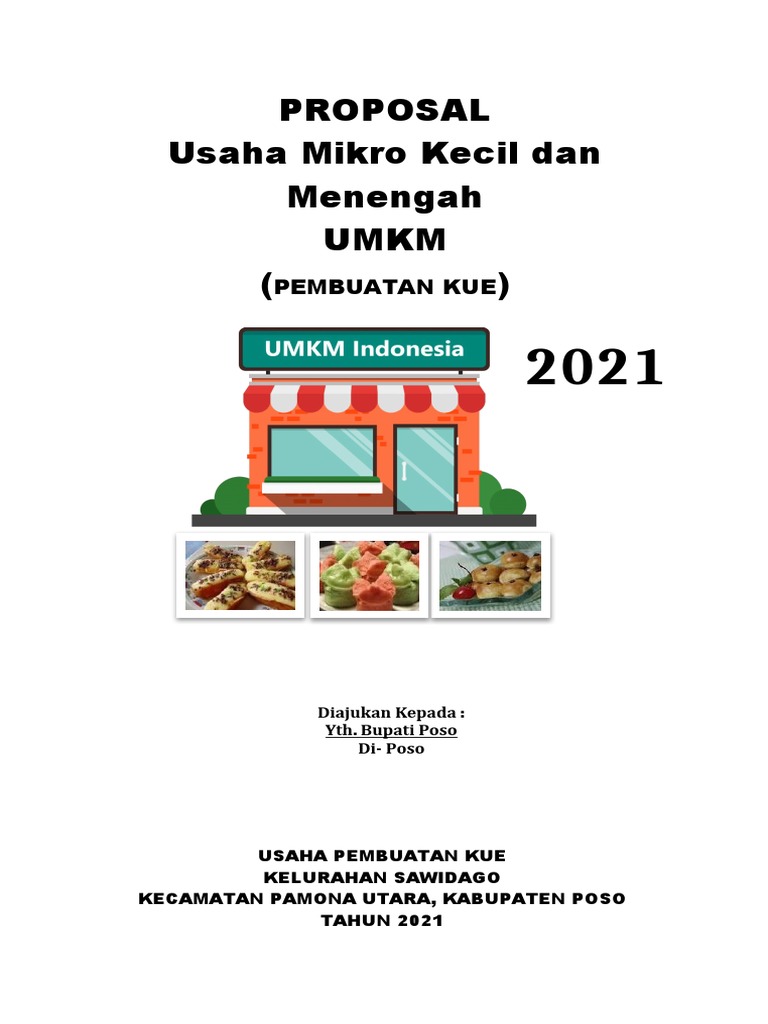 Proposal UMKM Pembuatan Kue (Rita Liem) | PDF