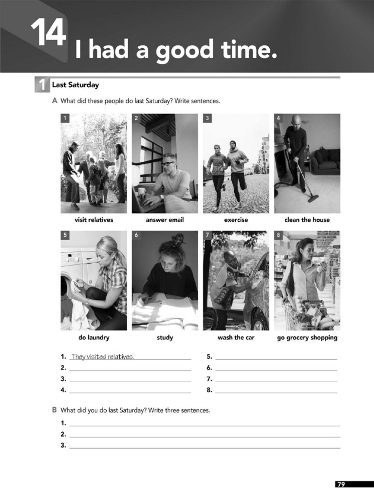 14 - Unit - Workbook Good Time | PDF