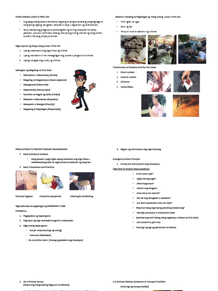 BLS First Aid Lecture | PDF