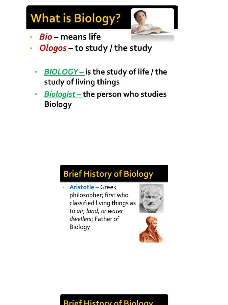 Introduction To Biology | PDF