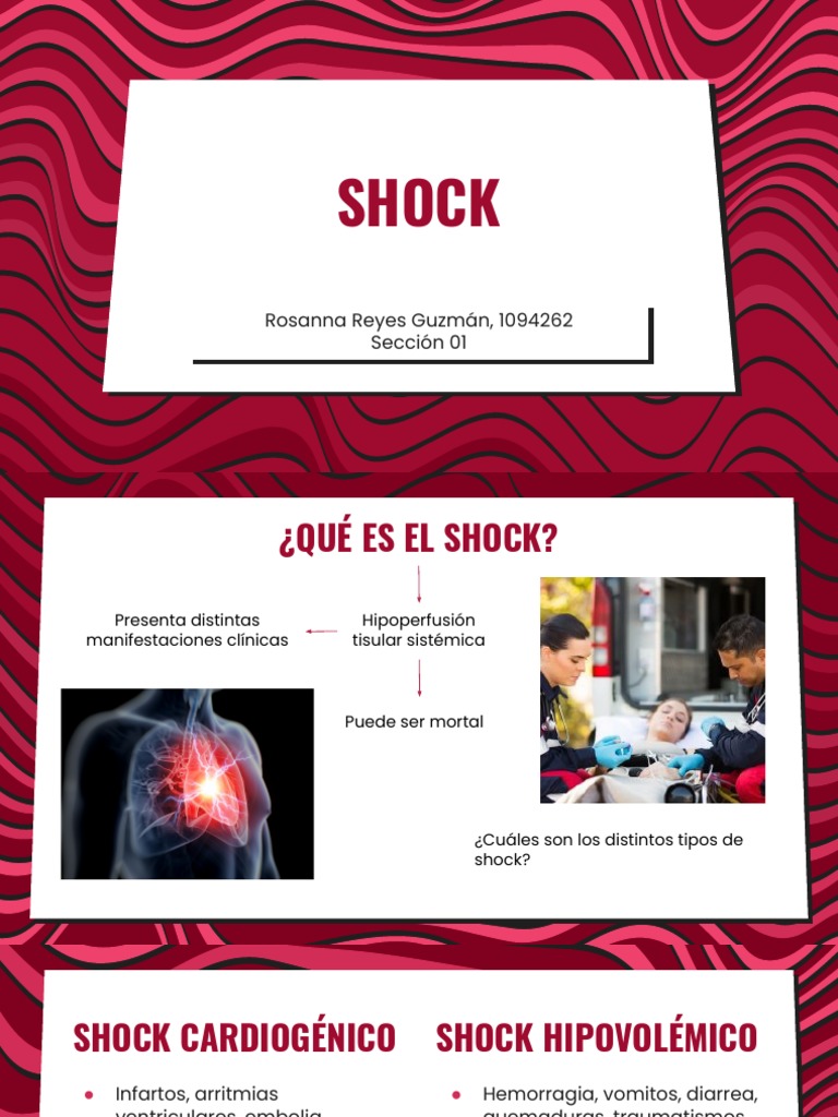 SHOCK | PDF | Choque (circulatorio) | Medicina