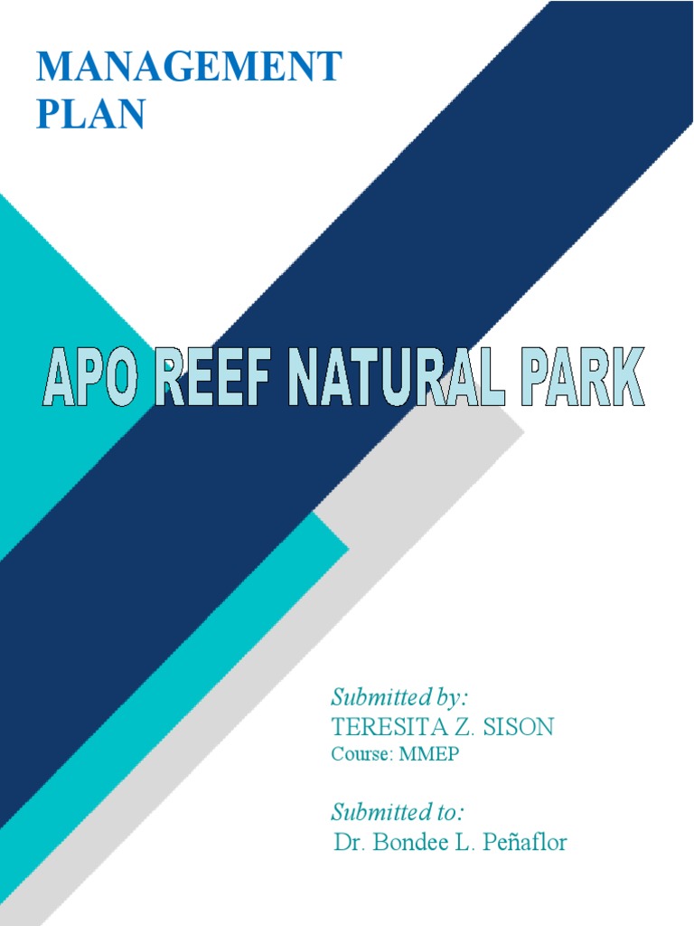Apo Reef Natural Park Management Plan | PDF | Coral Reef | Conservation ...