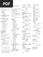 Integral Calculus V2 Formula Sheet | PDF | Trigonometric Functions ...