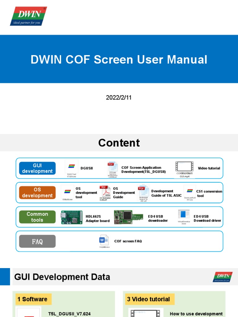 DWIN COF Screen User Guide | PDF | Graphical User Interfaces | Icon (Computing)