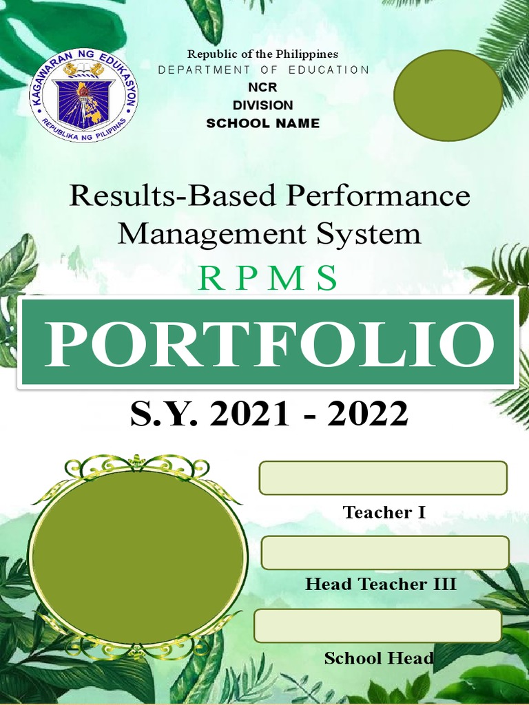 GREEN TEMPLATE T1 T3 Results Based Performance Management System | PDF | Teaching Method | Learning