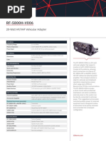 RF 7850m Wideband Radio Family Brochure | PDF | Wi Fi | Radio