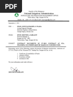 Sample Rrow-Letter-Dpwh | PDF