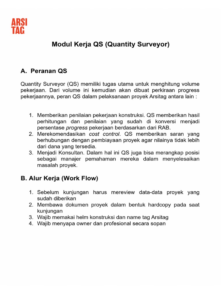 Modul Kerja Qs Pdf