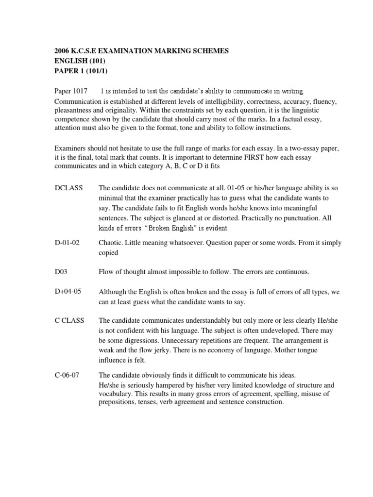 1996 2009 Kcse English Answers 1 | Download Free PDF | Shylock ...