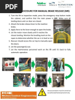 Hyundai Elevator Preventive Maintenance Procedure | PDF | Elevator | Switch