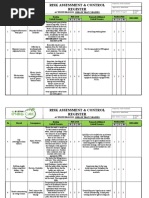 Air Compressor Risk Assessment Overview | PDF | Personal Protective ...