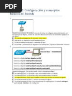 1.1.7 Lab - Basic Switch Configuration - ILM | PDF | Conmutador de red | Dirección IP