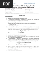 SOM - SF and BM Formulas | PDF | Bending | Strength Of Materials