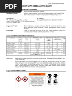 MSDS Cat Jotun Bahasa | PDF