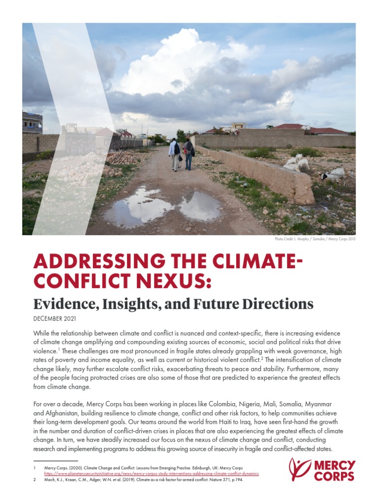 Climate Conflict Brief 122121 Digital | Descargar gratis PDF | Climate ...
