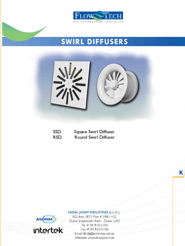 Swirl Diffuser | PDF
