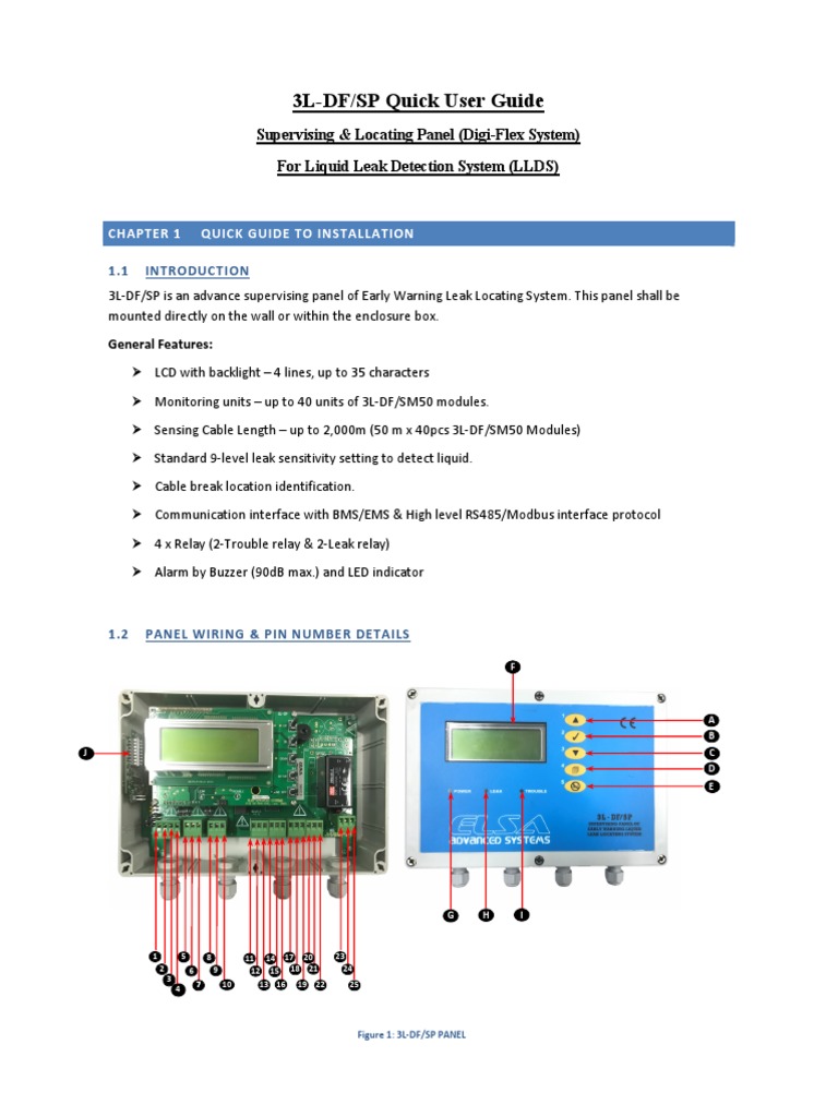 3l-Df - SP User Manual | PDF | Relay | Switch