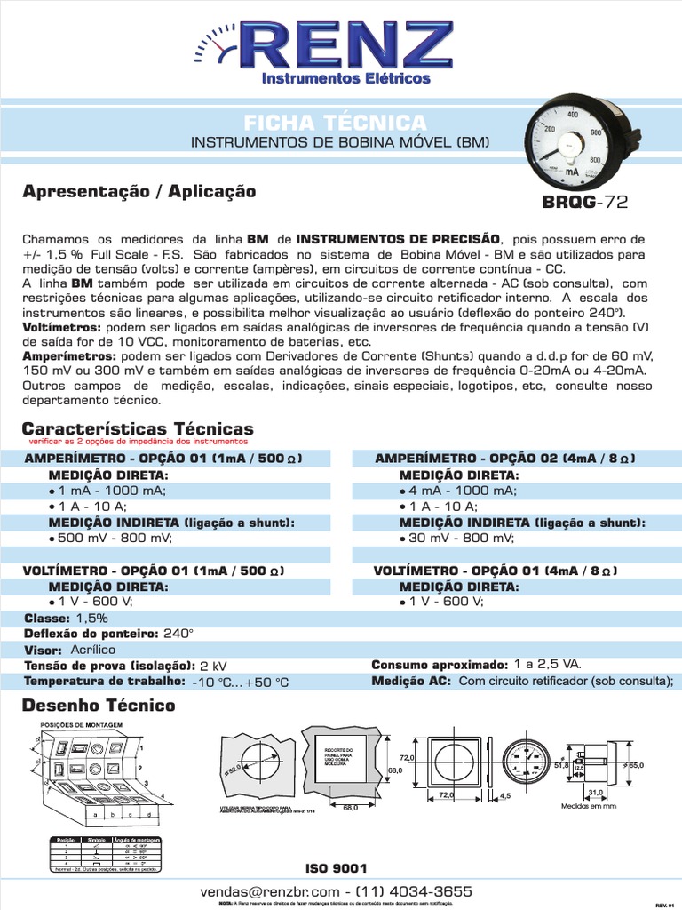 BRQG 72 | PDF | Bens manufaturados | Quantidade