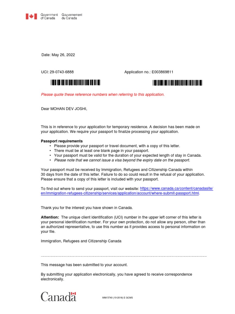 Pranay Visa Letter | PDF