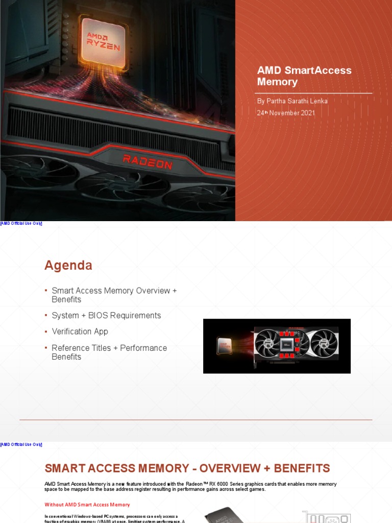 AMD SmartAccess Memory | PDF | Advanced Micro Devices | Graphics Processing Unit