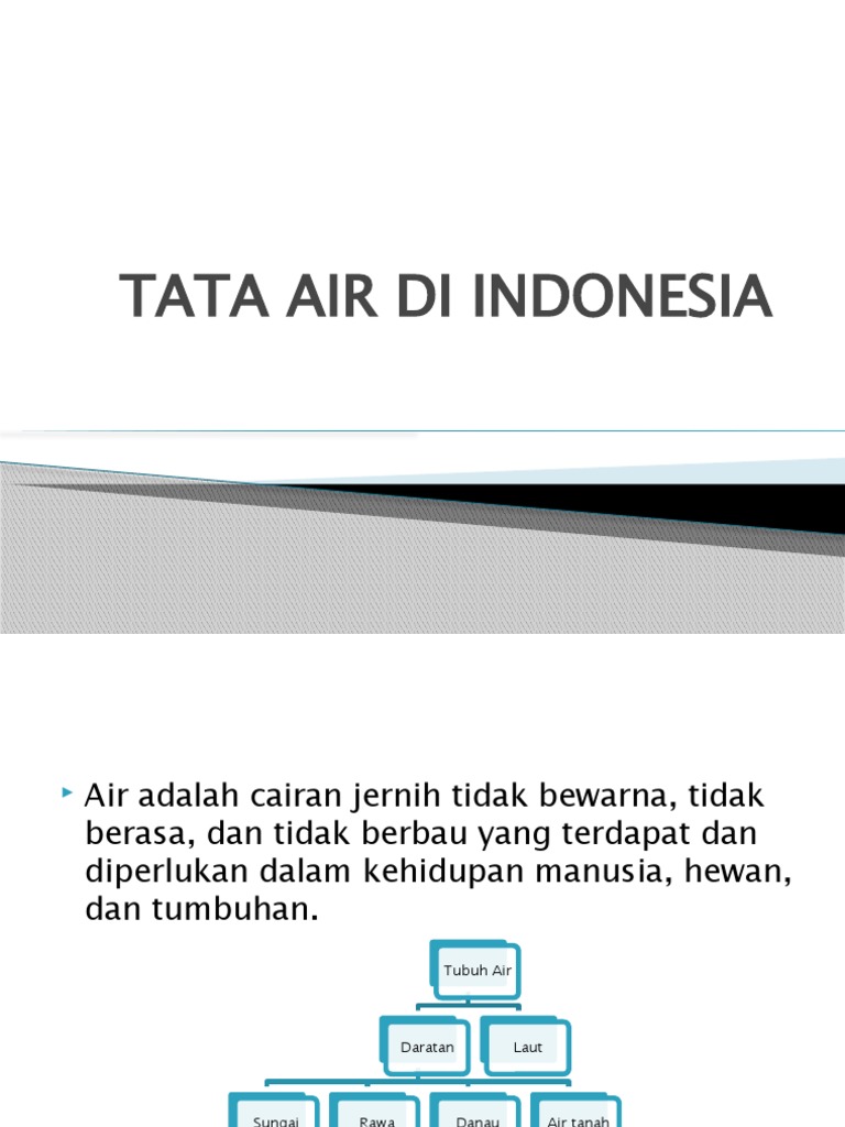 Tata Air Di Indonesia | PDF