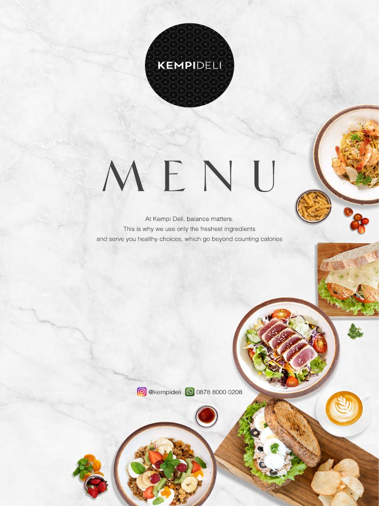 Kempi Deli Menu | PDF