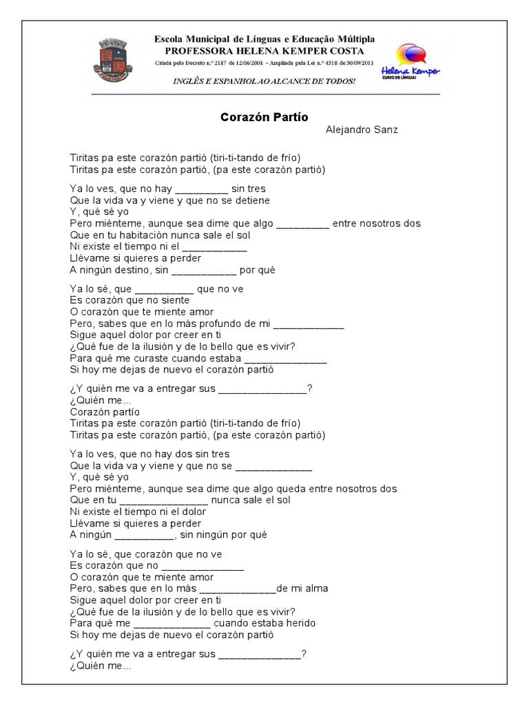 Corazón Partío | PDF