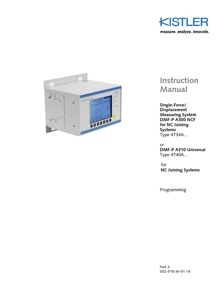 002-518-3e Program 01.14 | PDF | Programmable Logic Controller | Safety