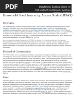 HFIAS: Measuring Household Food Insecurity | PDF | Food Security ...