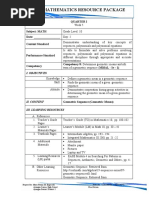 GRADE 10 PERFORMANCE TASK SECOND QUARTER With RUBRIC | PDF | Geometry ...