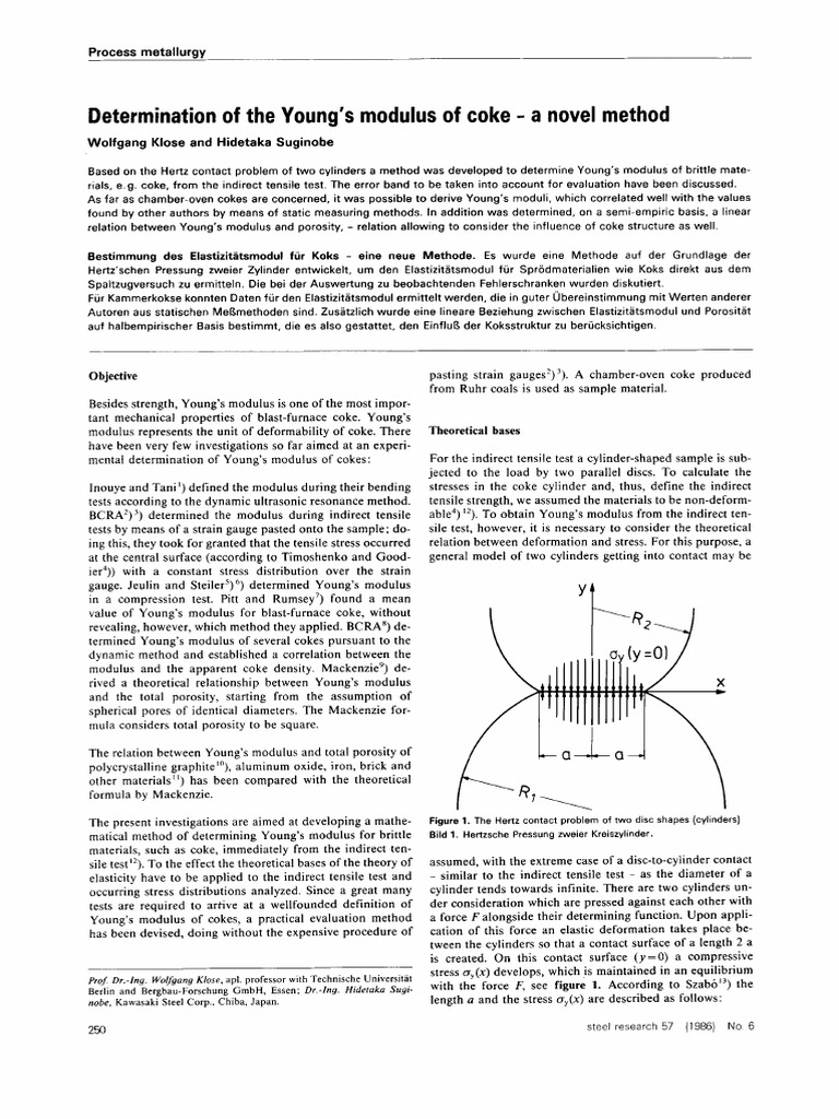 Young Modulus | PDF | Young's Modulus | Deformation (Engineering)
