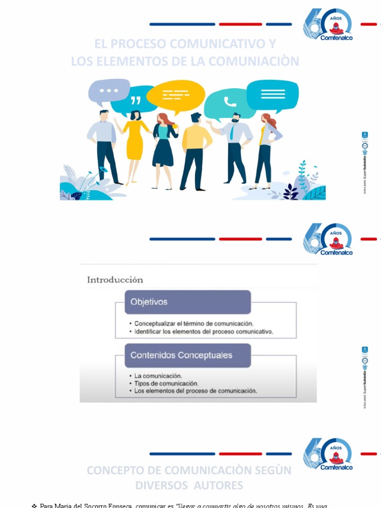 El Proceso Comunicativo Elemento de La Comunicacion | PDF | Comunicación | Escritura